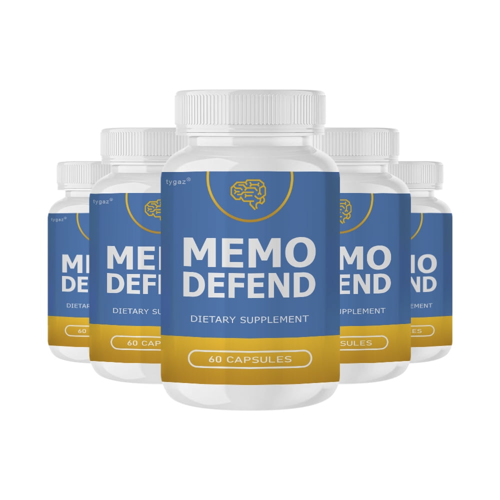 Memo Defend, Memo Defend Memory Support - 5 Pack - Walmart Business ...