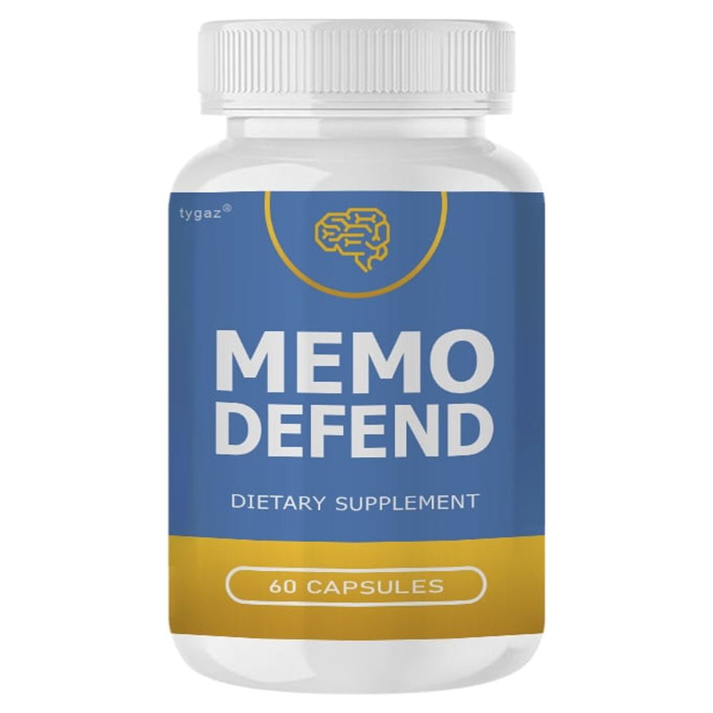 Memo Defend Memory Support - Single Bottle, 60 Capsules - Walmart.com