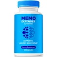 NutraVibe Memo Defender Brain and Memory Pills for Focus Cognitive ...