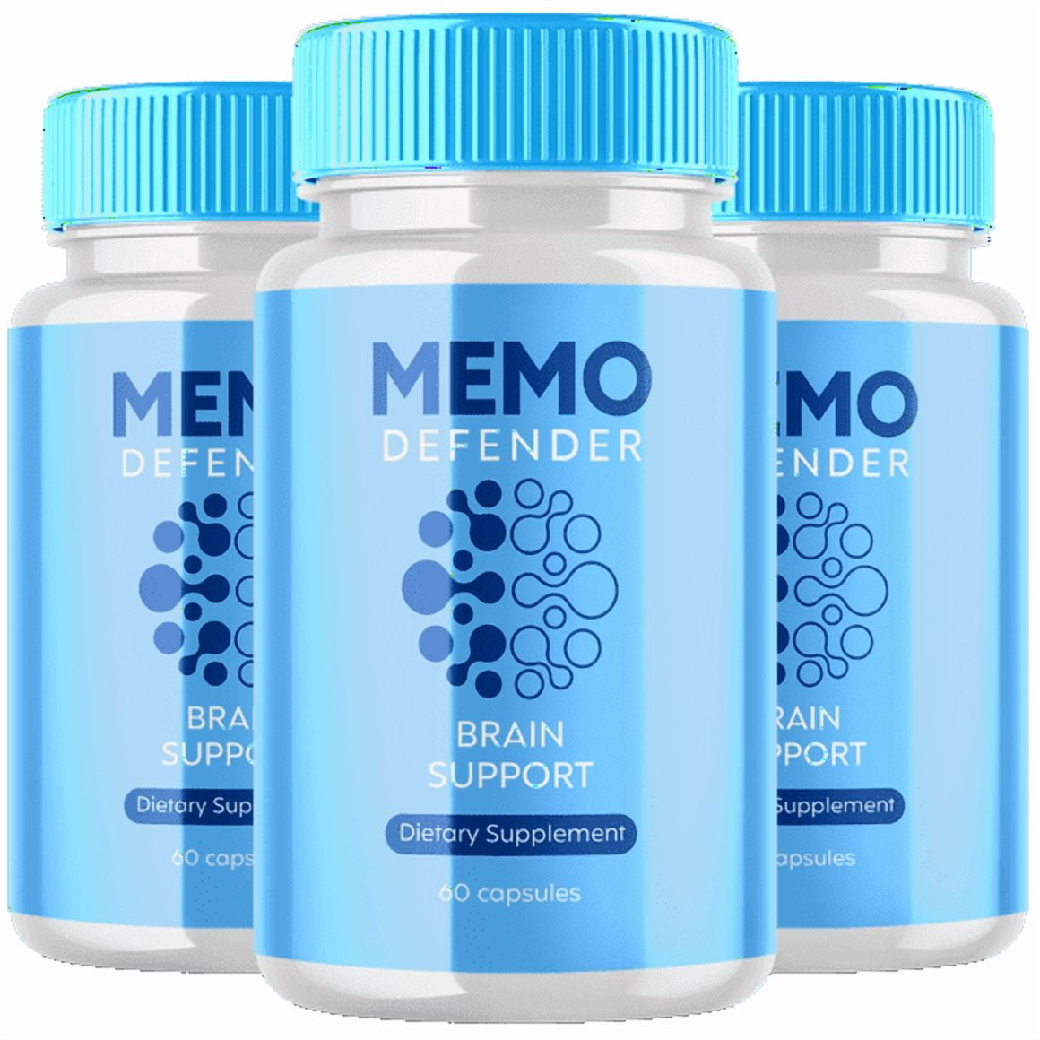 Memo Defender Brain Support Supplement Capsules Advanced Formula Pills ...