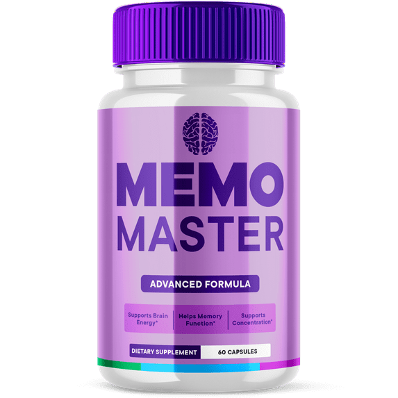 Memo Master Advanced Formula Brain Support MemoMaster Maximum Strength Supplement 60 Capsules ...
