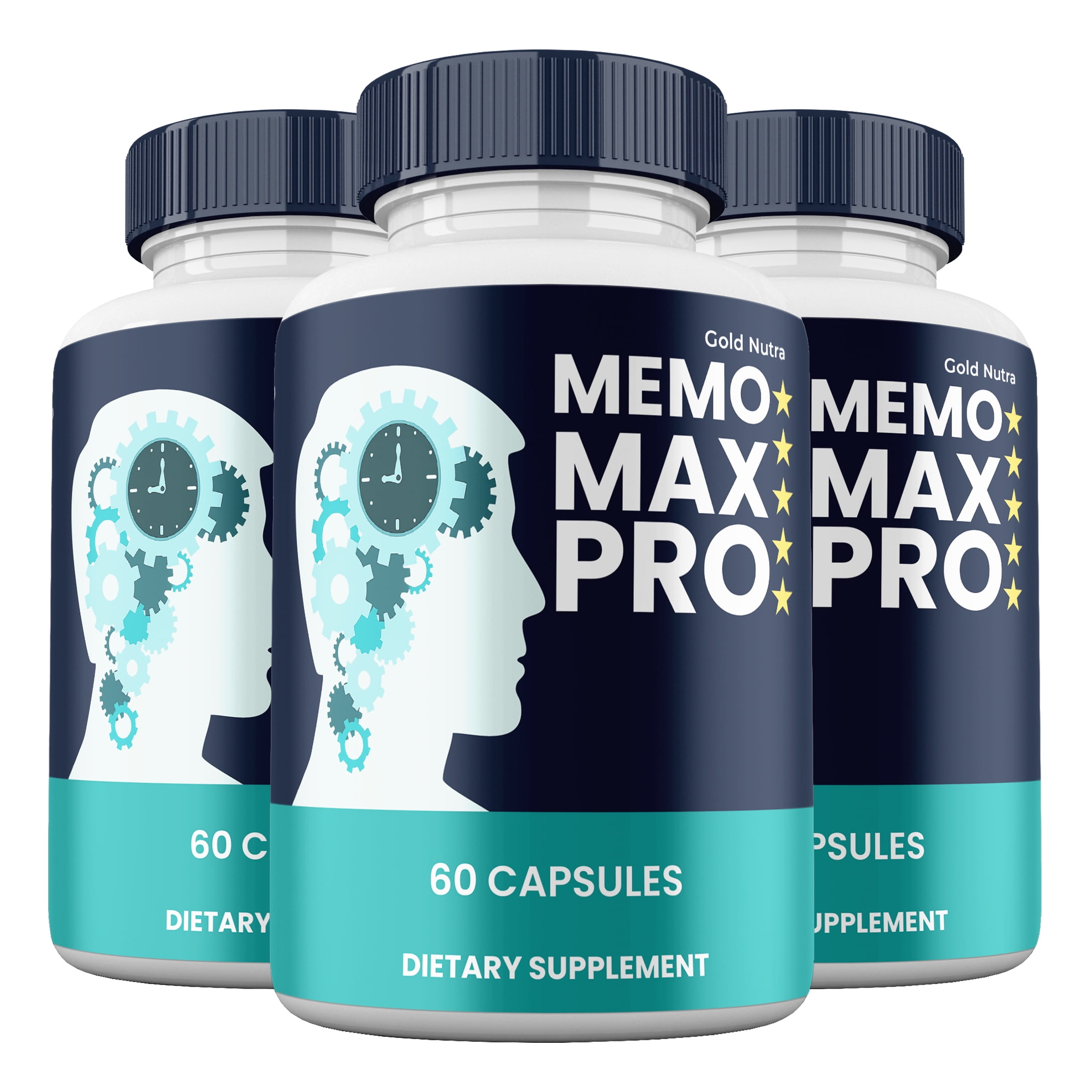 Memo Max Pro Capsules, Advanced Maximum Strength Pills Cognitive and ...