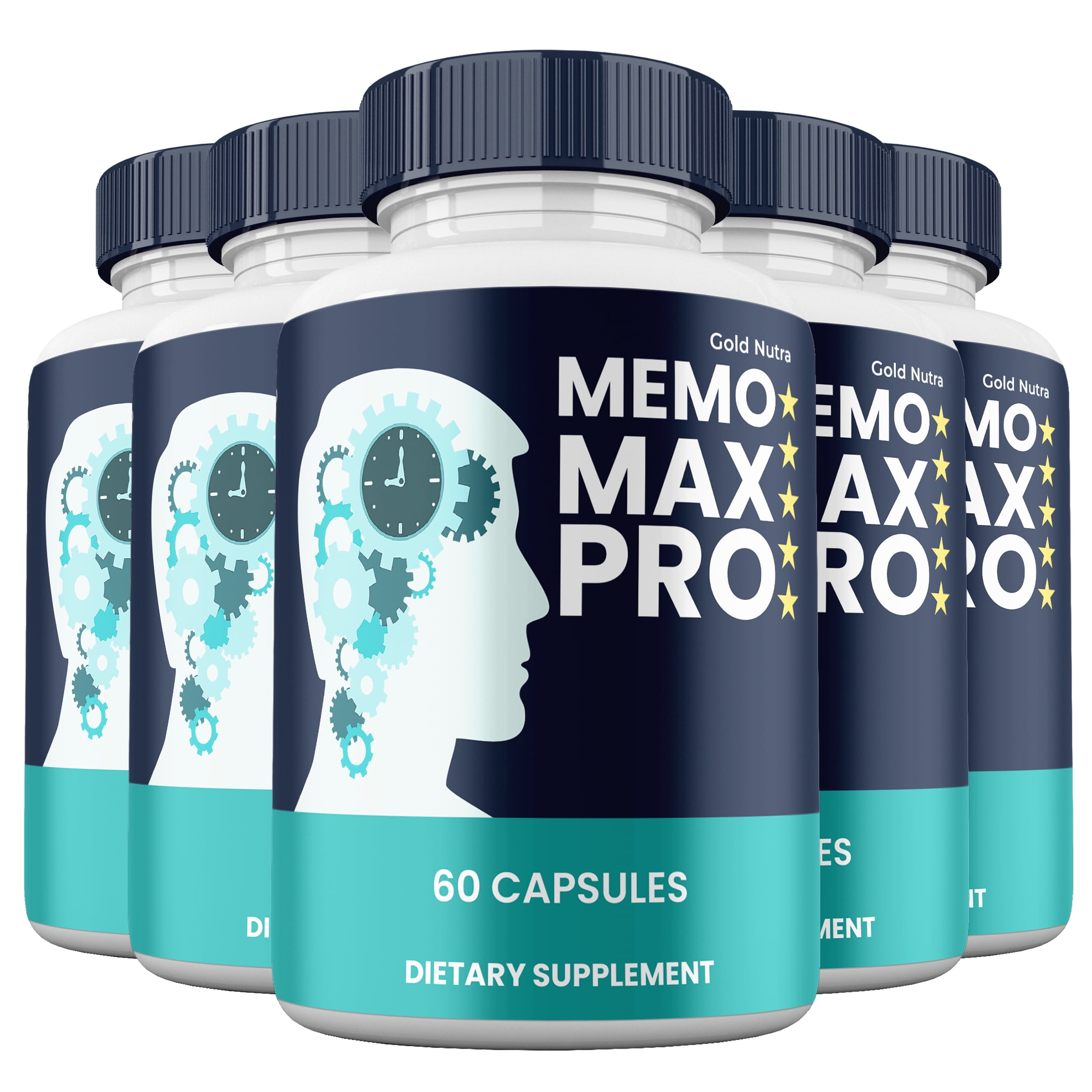 Memo Max Pro Capsules, Advanced Maximum Strength Pills Cognitive and ...