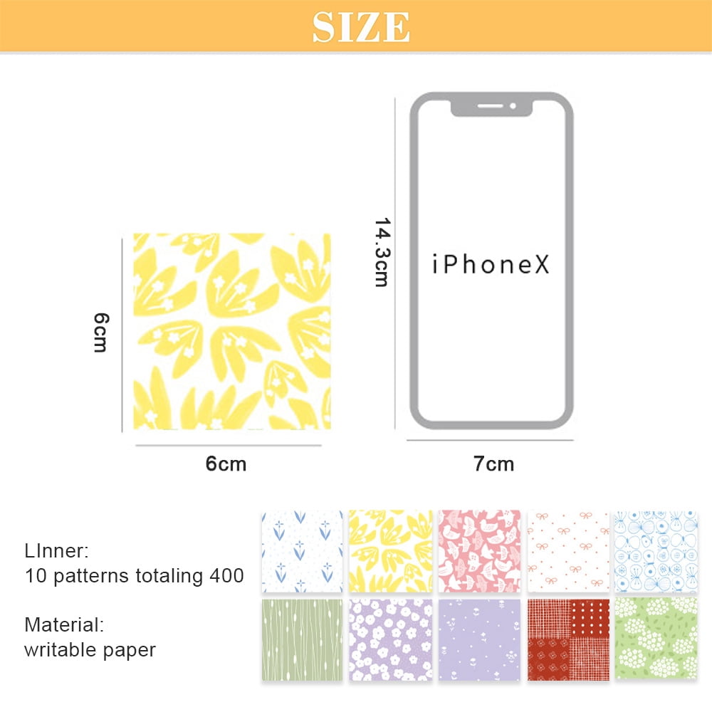 Memo Sheets with Cube, Note Paper For Taking Notes And Reminders, Work ...