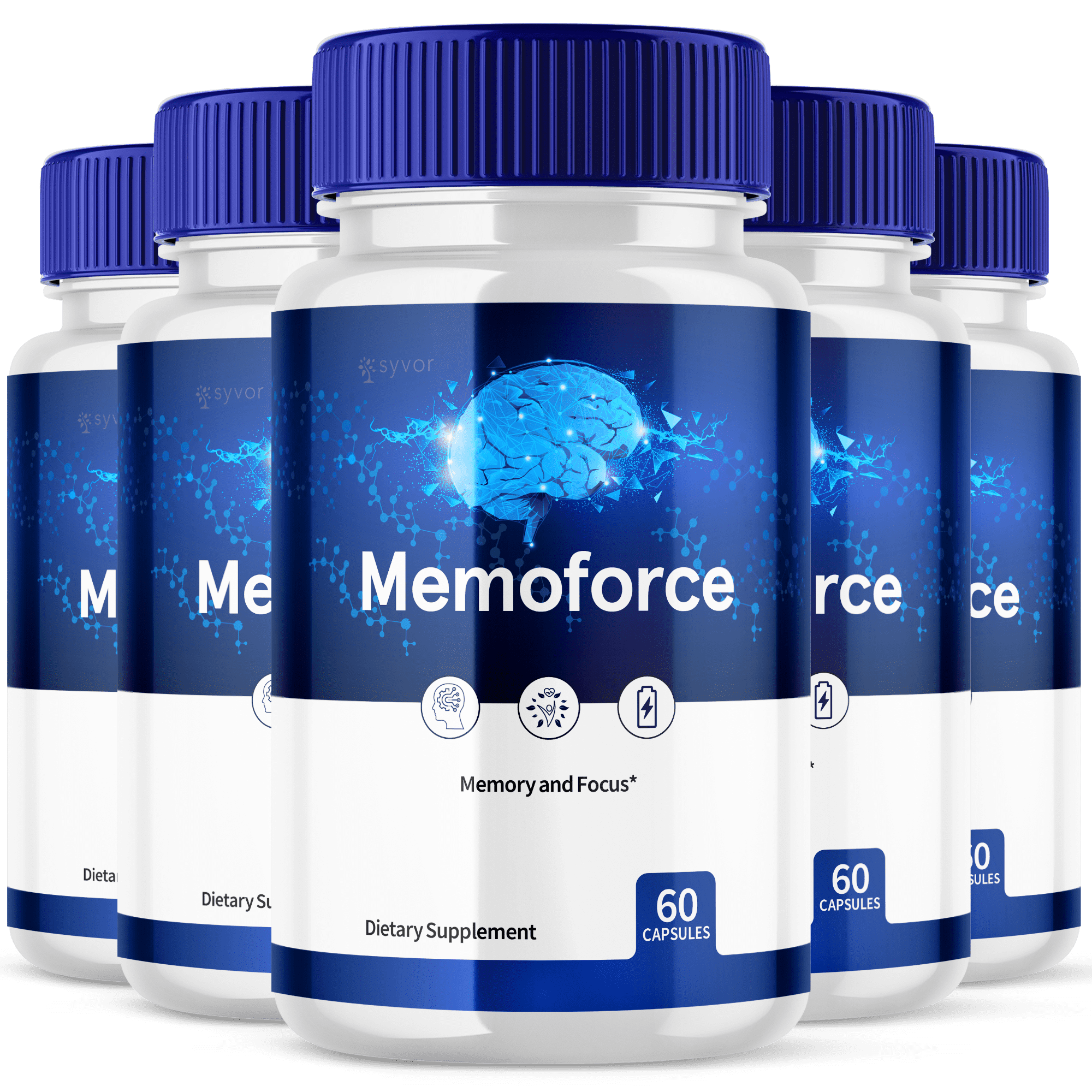 Memoforce Advanced Memory and Focus Supplement Memo Force Nootropic 300 ...