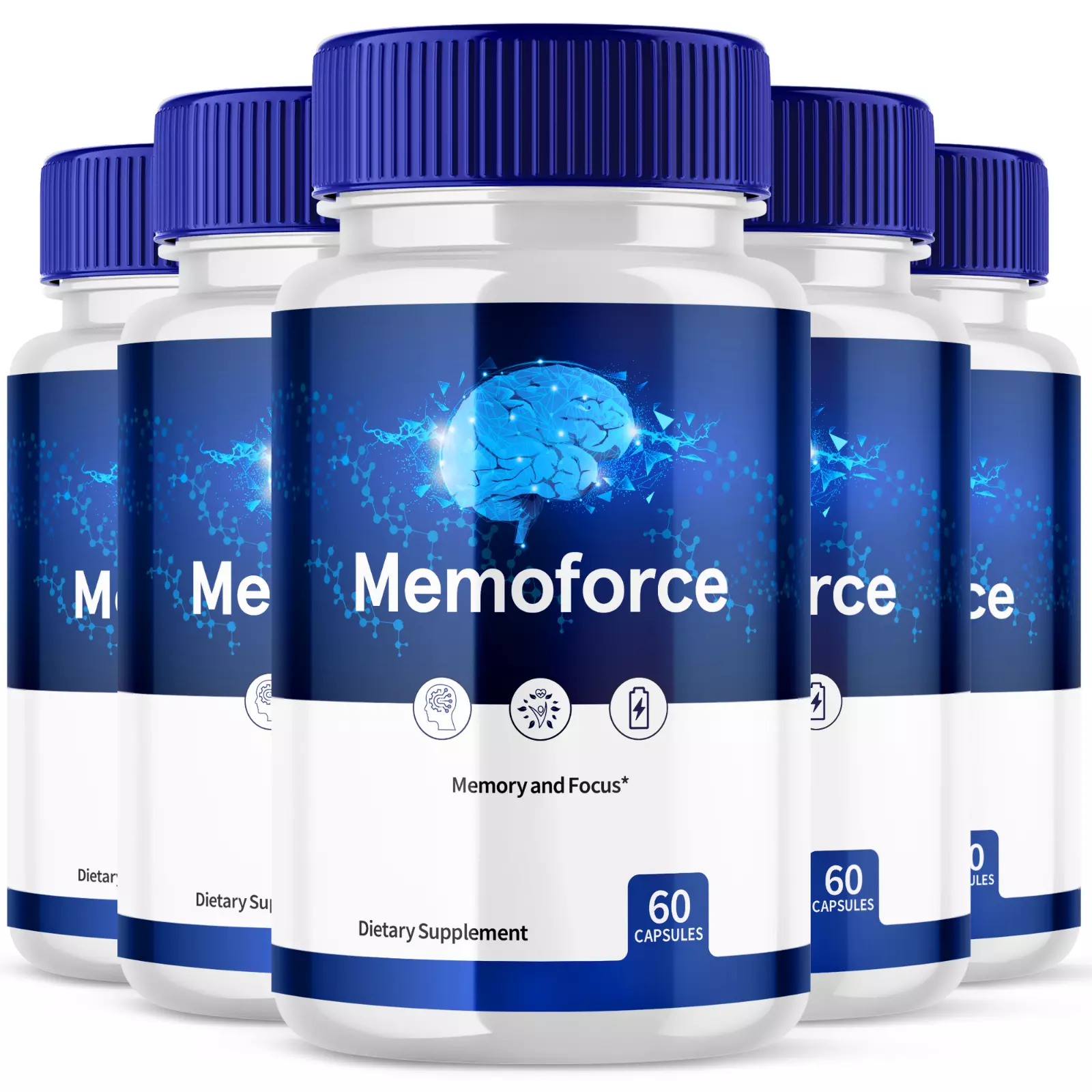 Memoforce Advanced Memory and Focus Supplement Memo Force Nootropic 300 ...