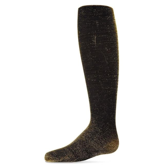 MeMoi Liquid Metal Shimmer Tights - Girls - Female, 8-10, Black Gold ...