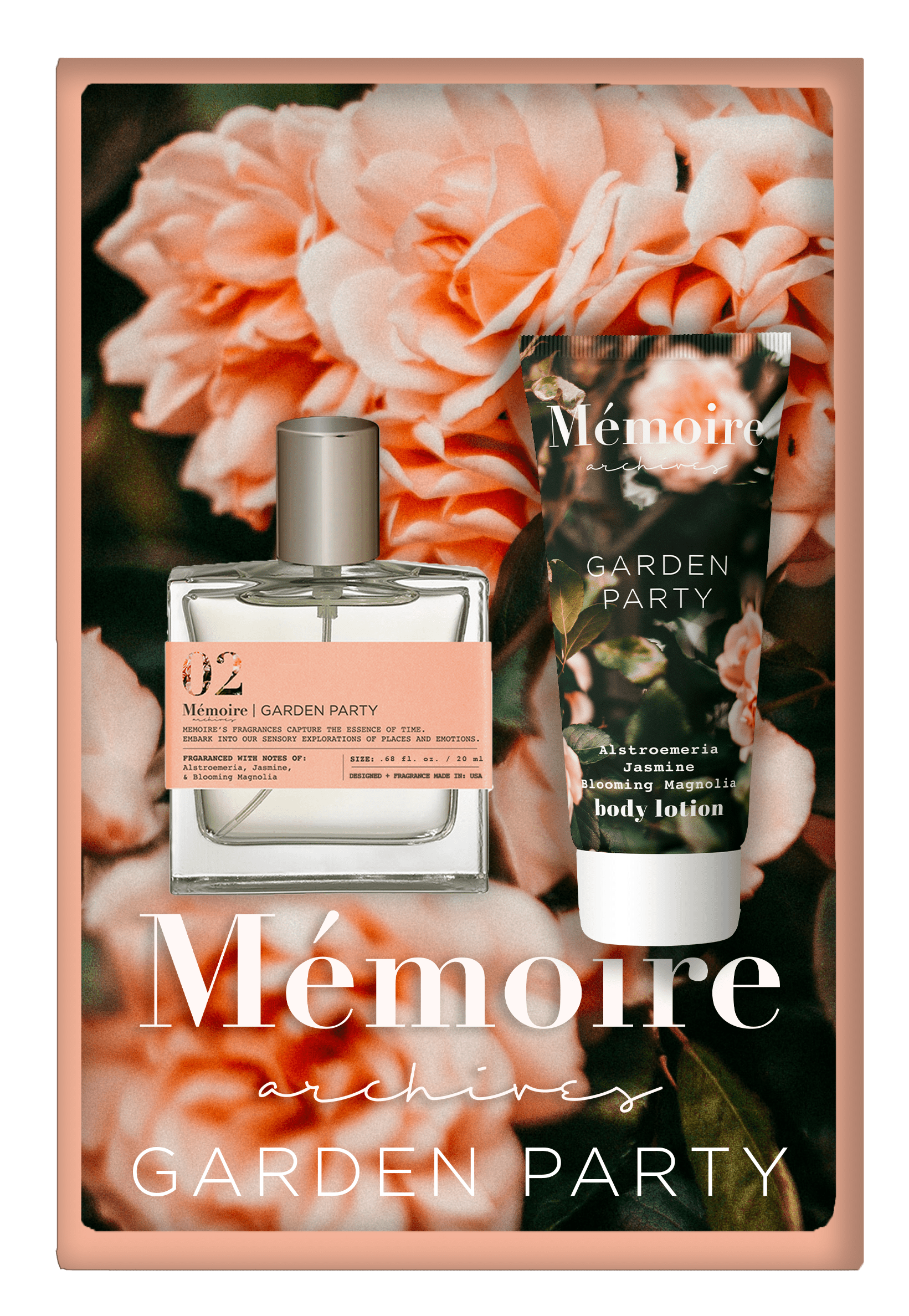 Memoire Garden Party Fragrance Gift Set for Women with notes of ...