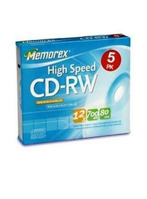 Blank CD-RW Discs in Blank Media - Walmart.com