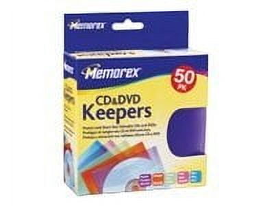 Memorex CD/DVD Sleeves, 50/Pack - Walmart.com