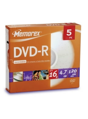 Blank DVD-R Discs in Blank Media - Walmart.com