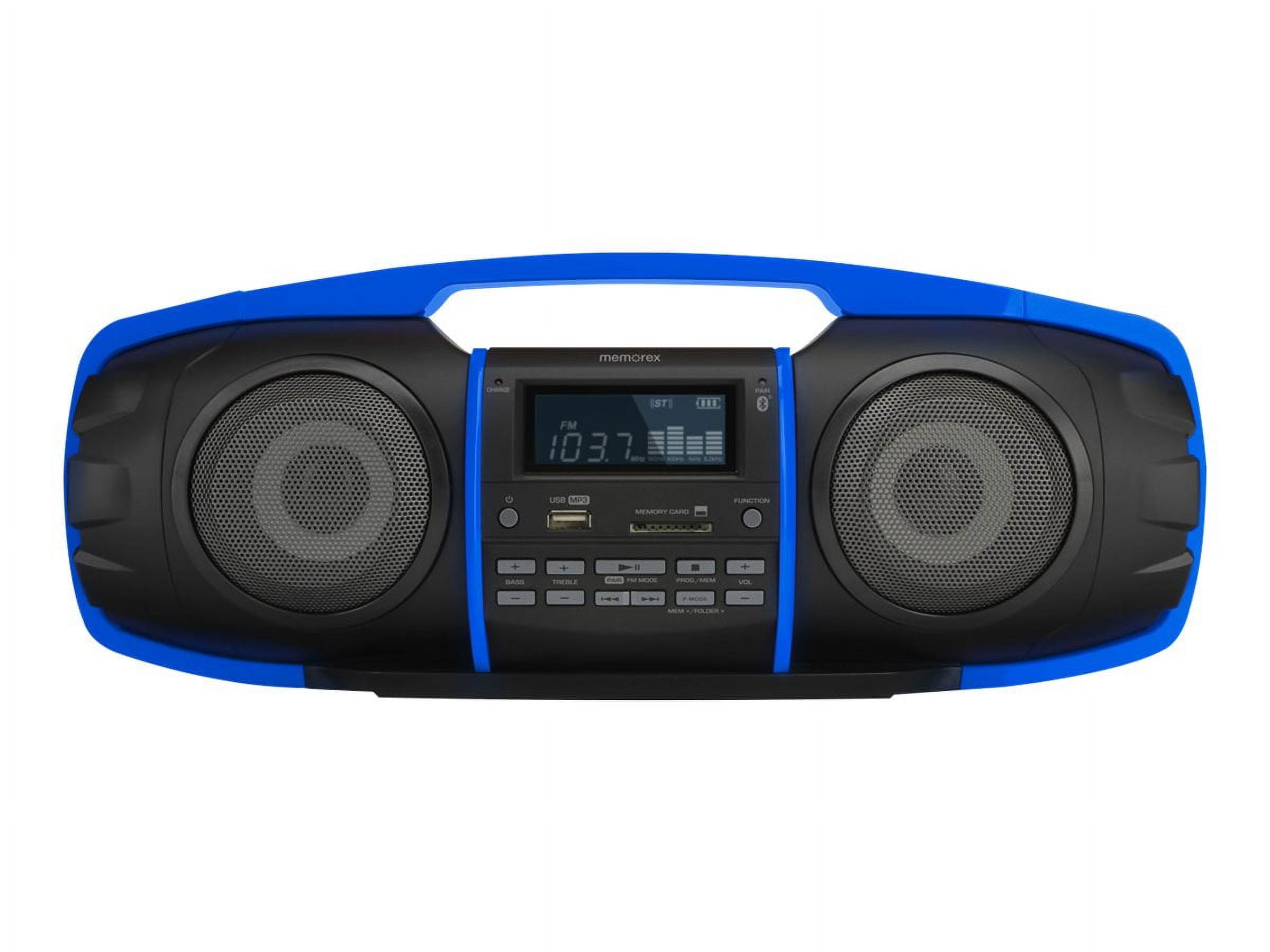 Memorex Flexbeats Bluetooth Partybox MW5554 - Boombox - 6 Watt ...