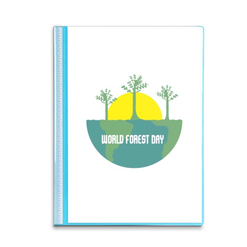 Memorial Anniversary Forest Environment Book Sheet Protectors Portfolio ...