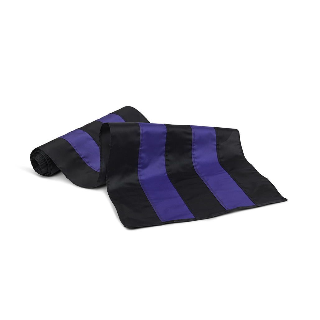 Memorial Cotton Bunting By Old Glory Bunting. 5 Stripe Black and Purple ...