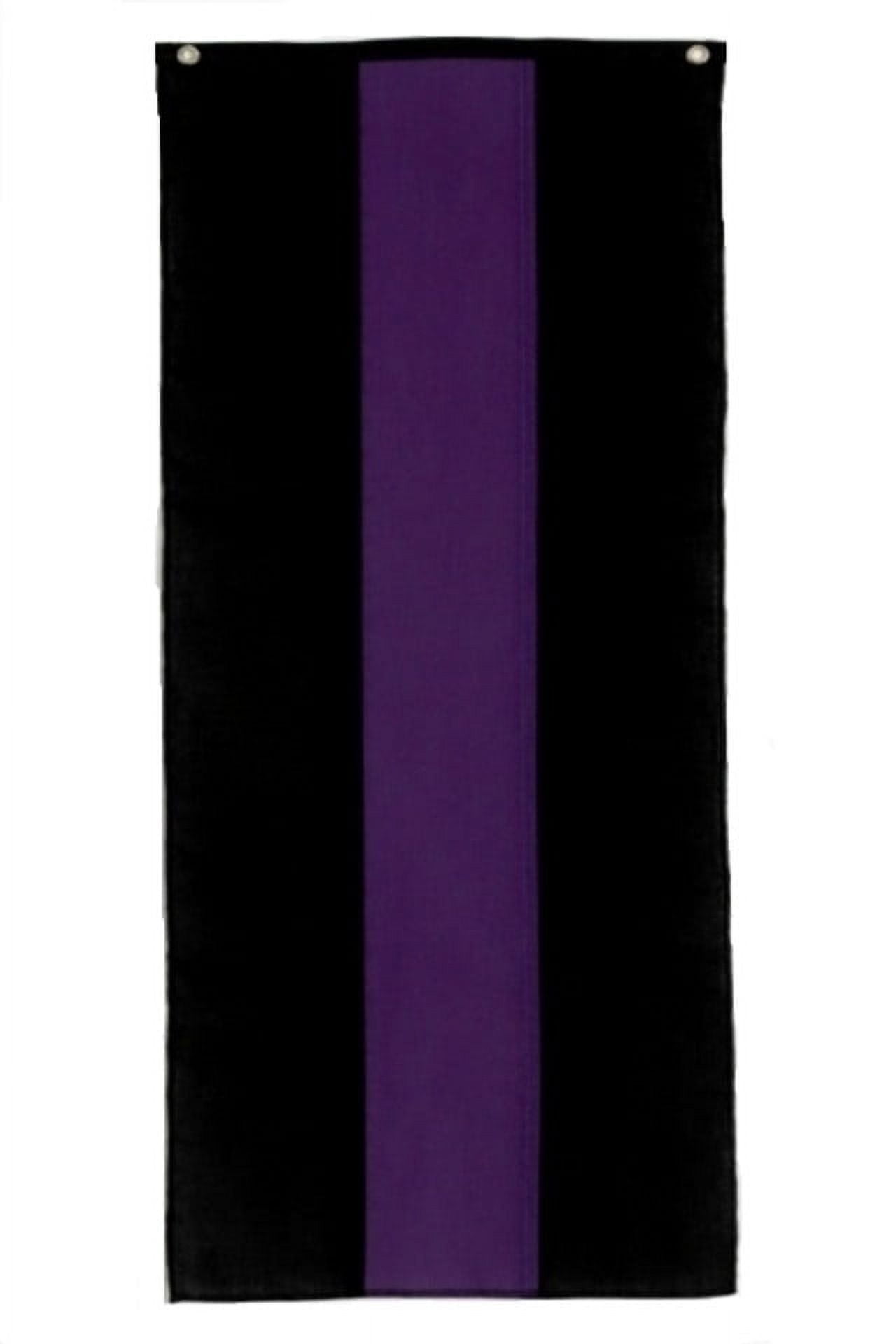 Memorial Cotton Pull Down Banner By Old Glory Bunting. 3 Stripe Black ...