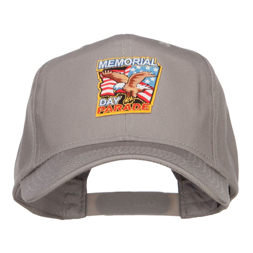 Memorial Day Eagle USA Patched Cap - Grey OSFM - Walmart.com