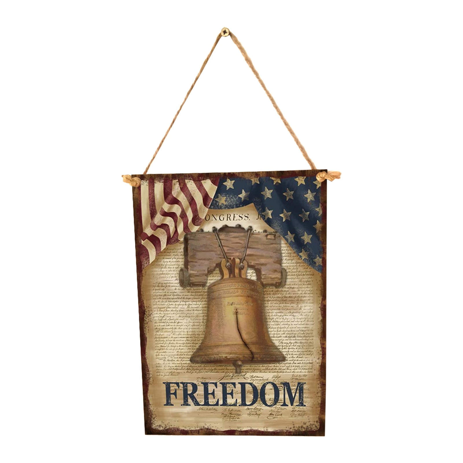 Memorial Day Labor Day Hanging Tags Independence Day Tree Ornaments ...