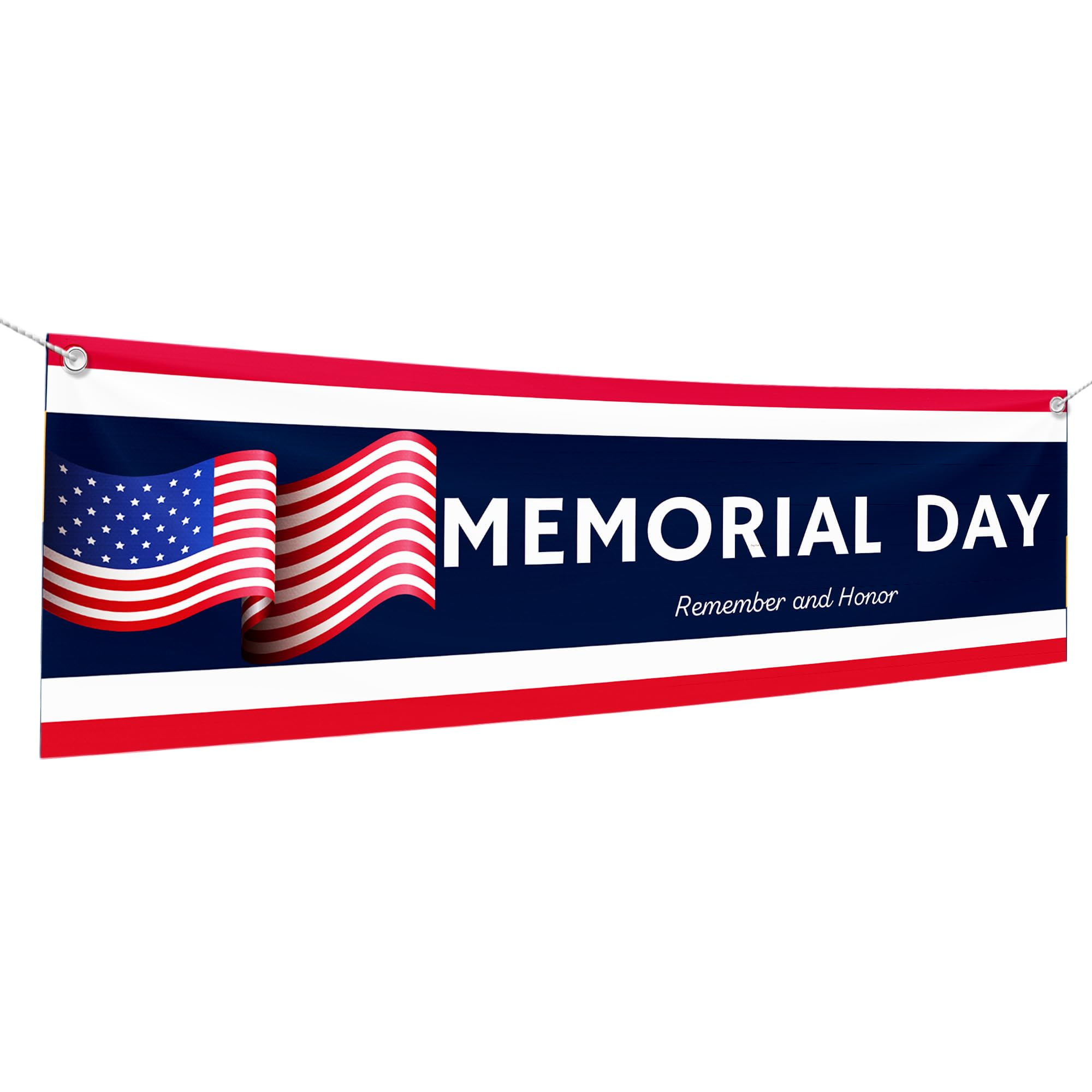 Memorial Day Large Banners and Signs for Outdoor by DreamController ...