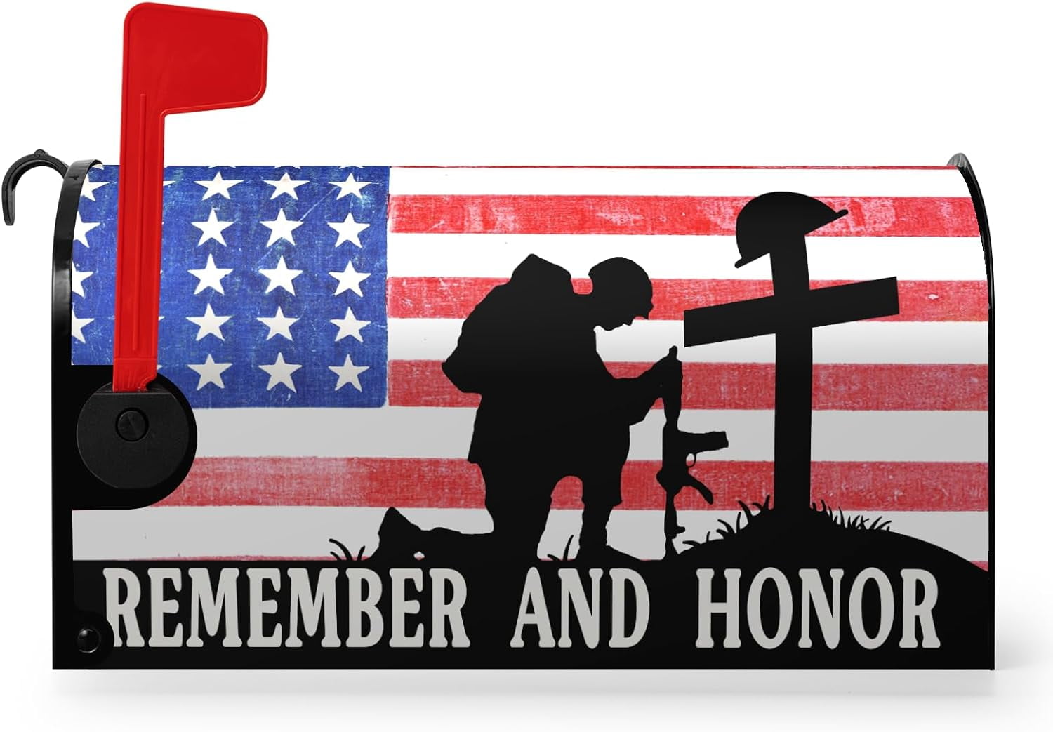 Memorial Day Mailbox Cover Patriotic American Stripes Stars Freedom ...