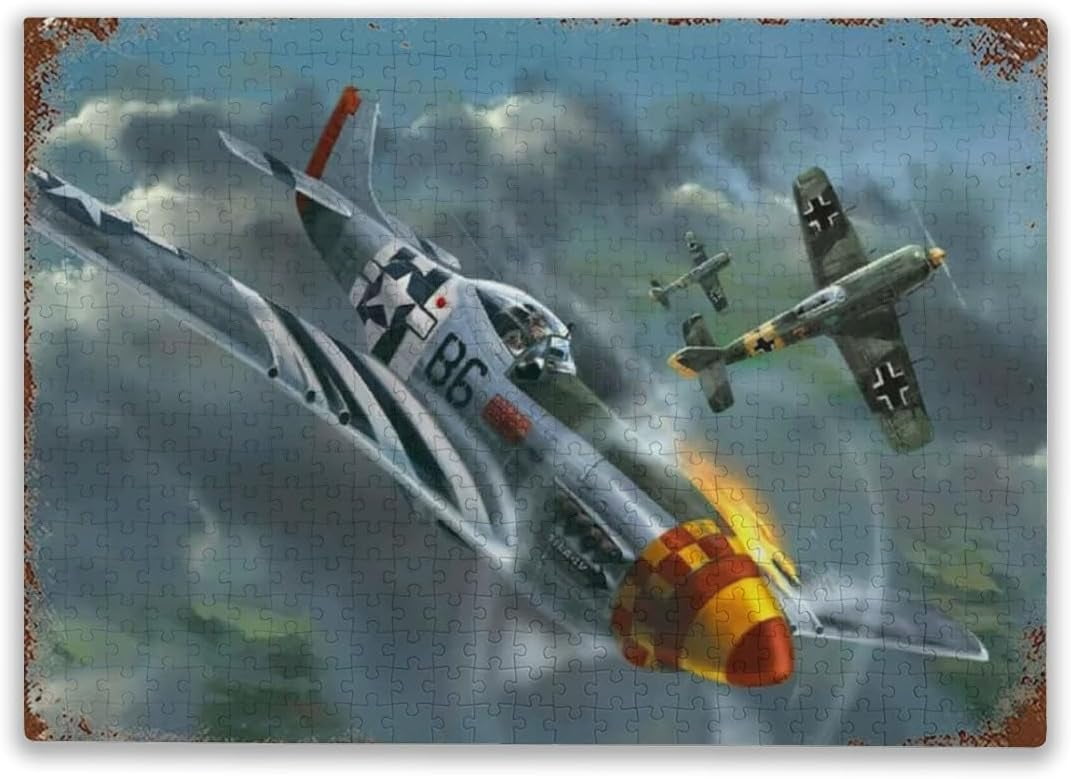 Memorial Day P-51 Mustang Rust World War II Military Aircraft ...
