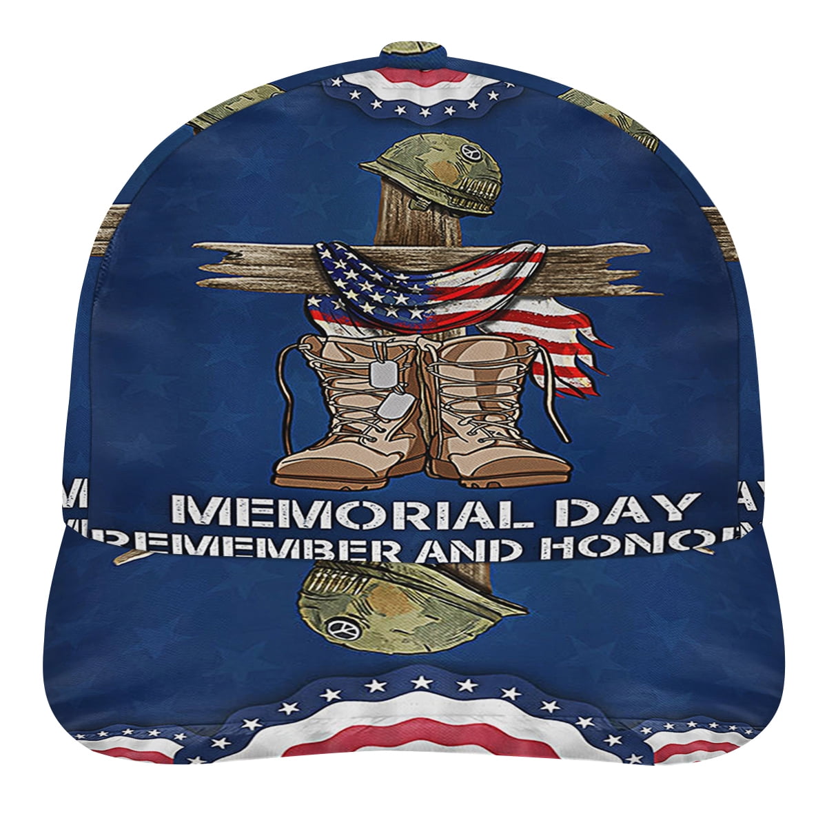 Memorial Day Remember And Honor baseball cap hat - Walmart.com