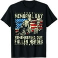 Memorial Day Remember The Fallen Veteran Military Vintage T-Shirt - Walmart.com