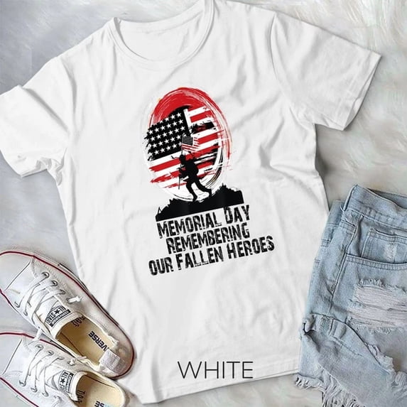 Memorial Day Remembering Our Fallen Heroe T-Shirt Unisex T-Shirt ...