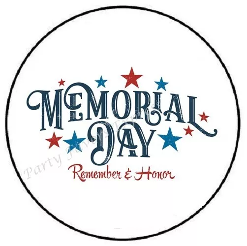 Memorial Day Stickers Party Favors Phone Decal Water Bottle Stickers ...