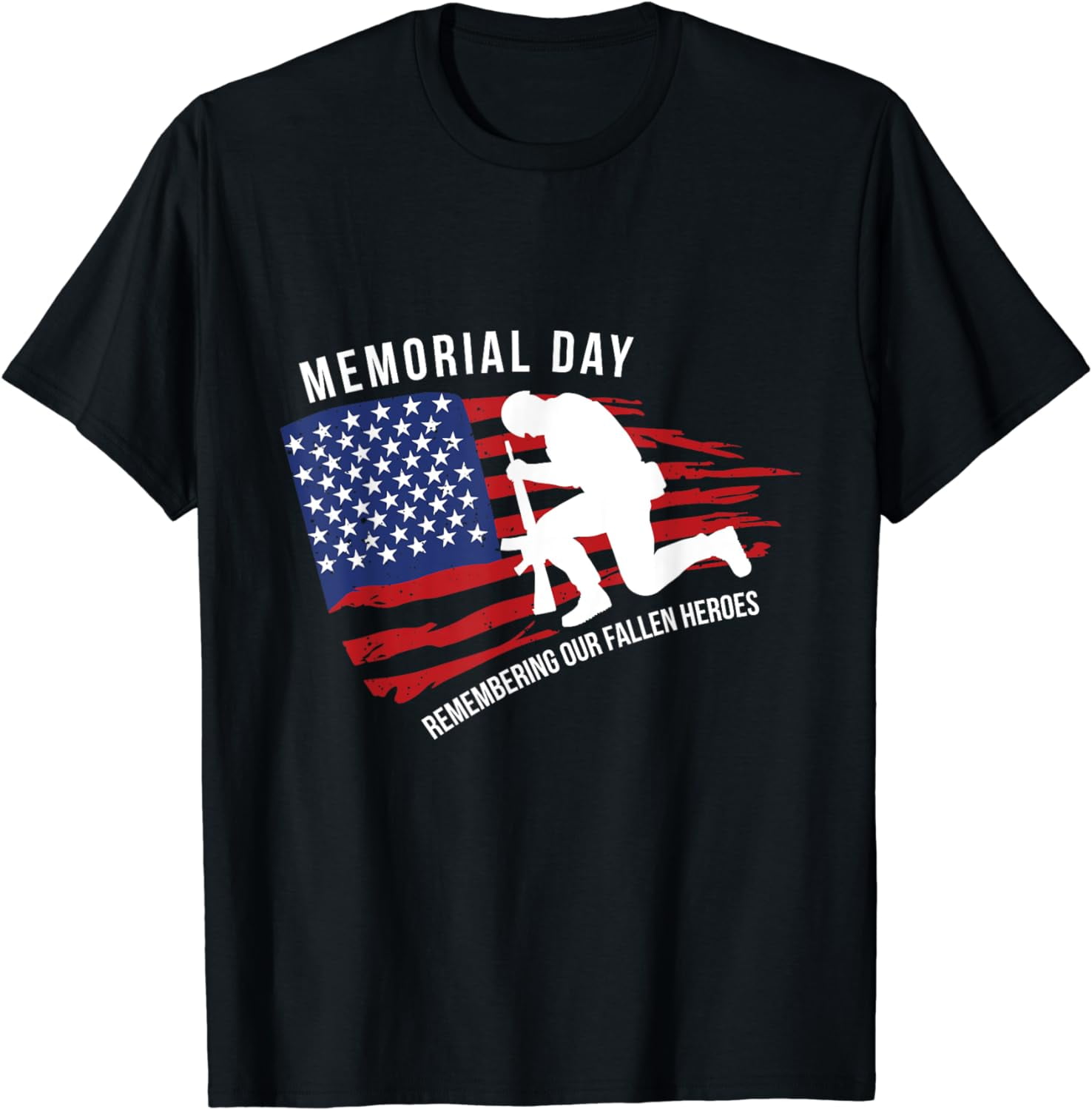 Memorial Day T-Shirt - Remembering our Fallen Heroes T-Shirt - Walmart.com