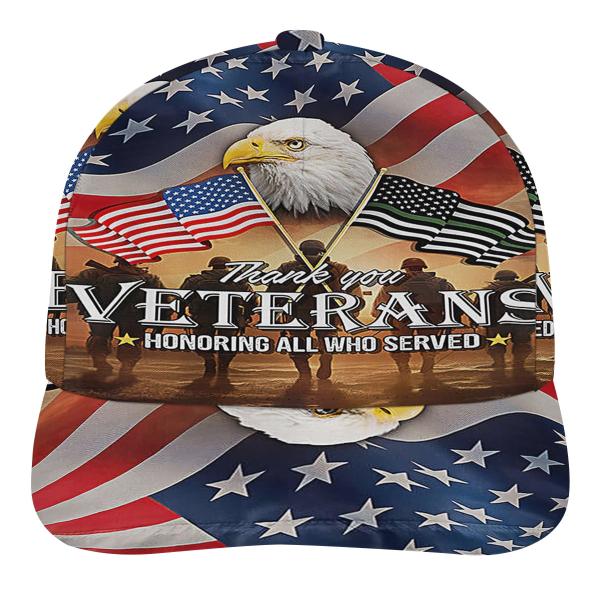 Memorial Day Thank You Veterans American flag Eagle Memorial Veteran ...