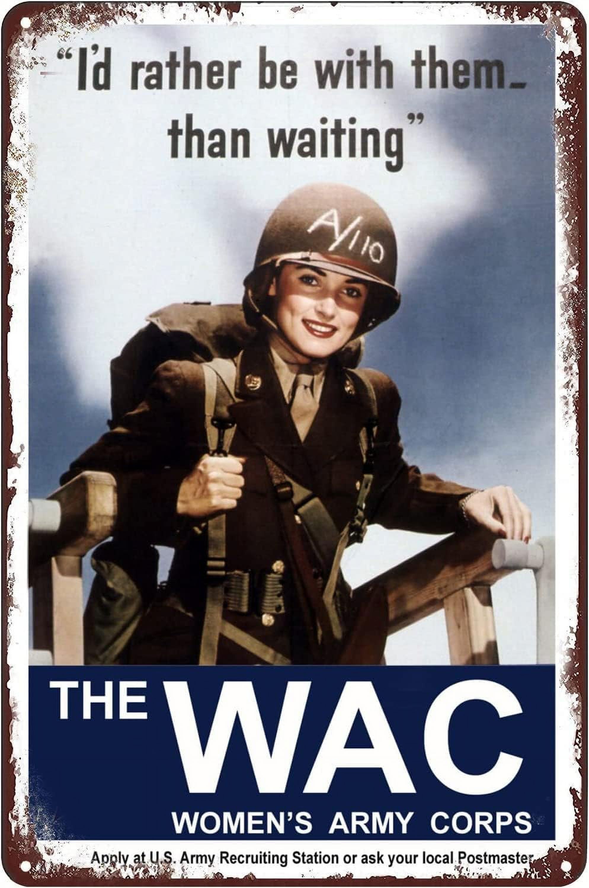 Memorial Day WW2 U.S. Women's Army Corps Recruitment Poster Join The ...
