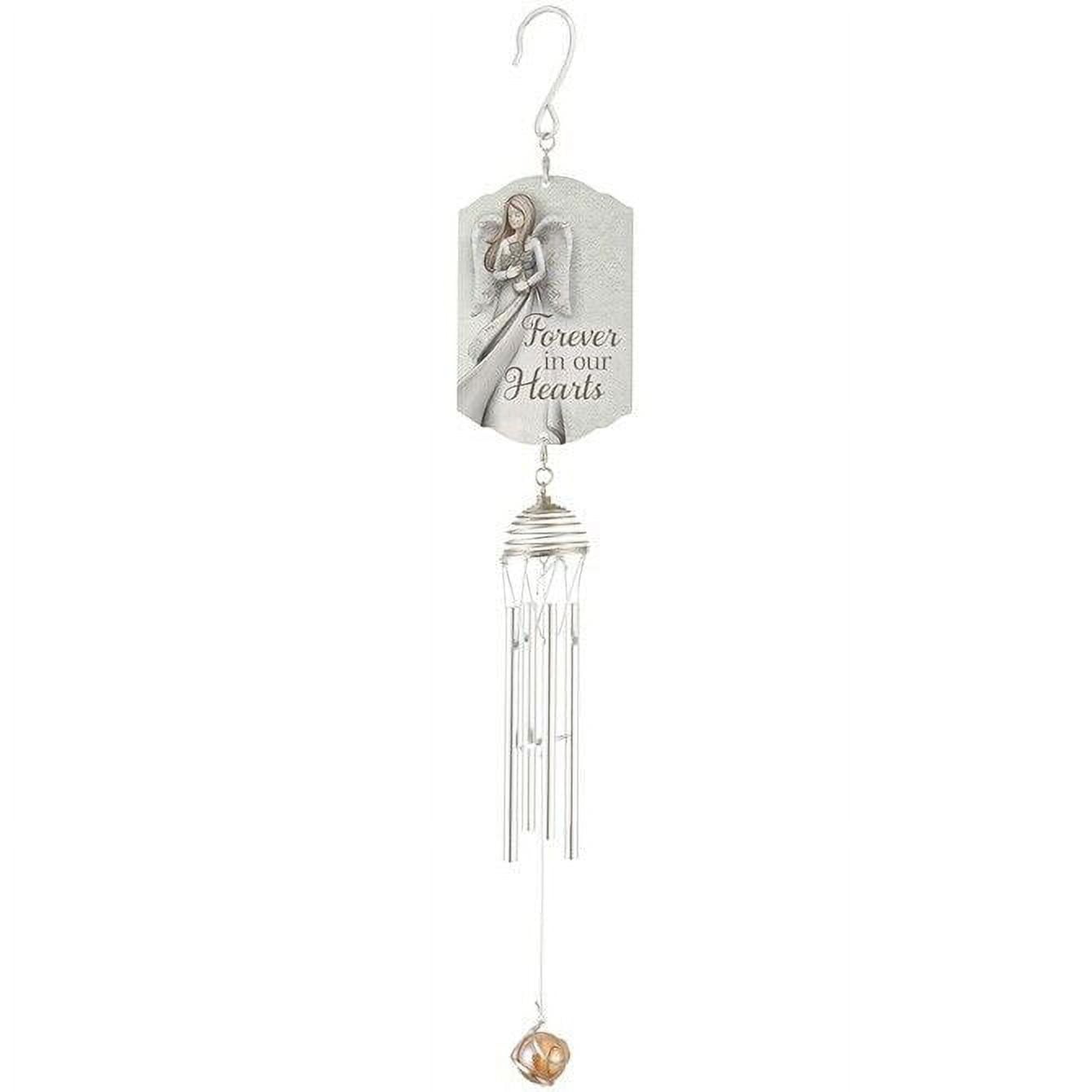 Memorial FOREVER IN OUR HEARTS Picture Perfect 18" Small Wind Chime by ...