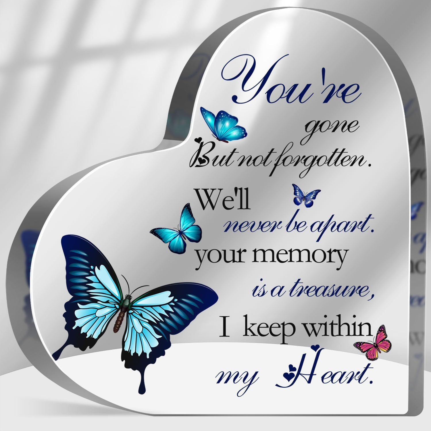 Memorial Gifts for Loss of Loved One, Loss of Father Mother Sympathy ...