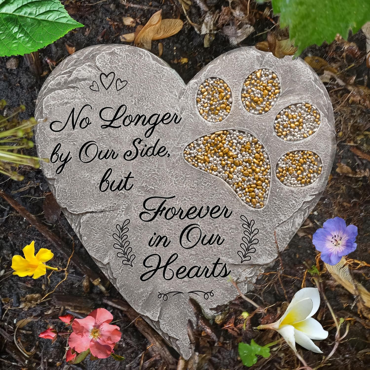 Memorial Gifts for Loss of Sympathy - Rainbow Bridge Memorial Stone for ...