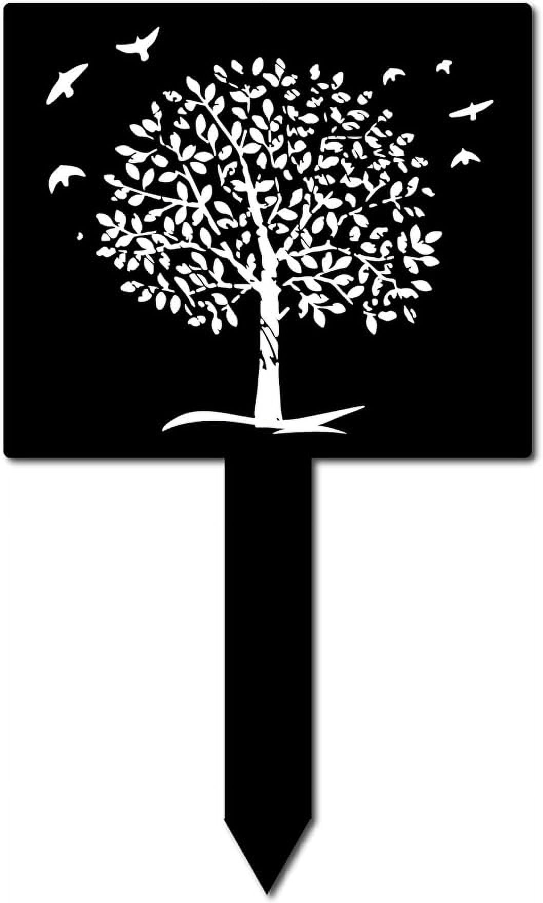 Memorial Grave Markers Acrylic Grave Stake Waterproof Rectangle Pet ...