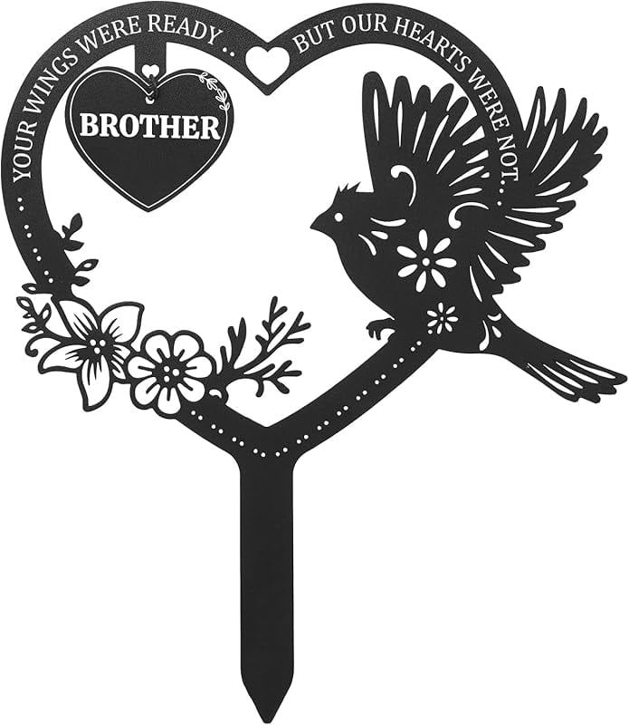Memorial Grave Markers for Dad, Cemetery Decorations for Grave ...