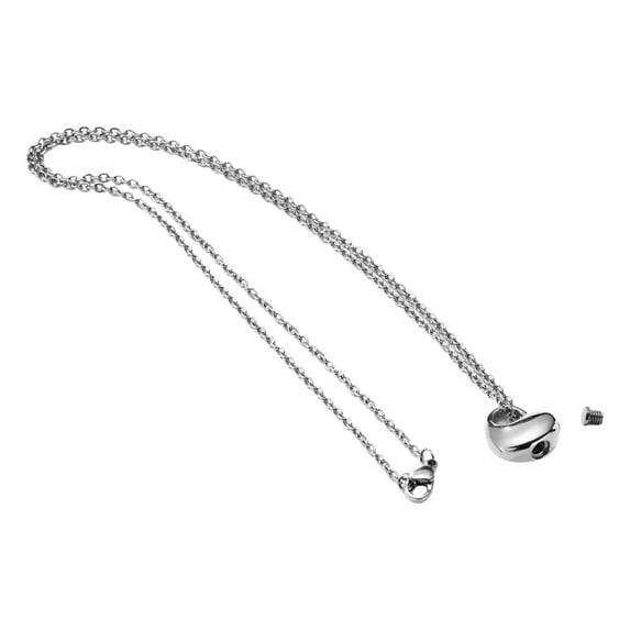 Memorial Necklace Ashes Container Locket Cremation Neck Jewelry for ...