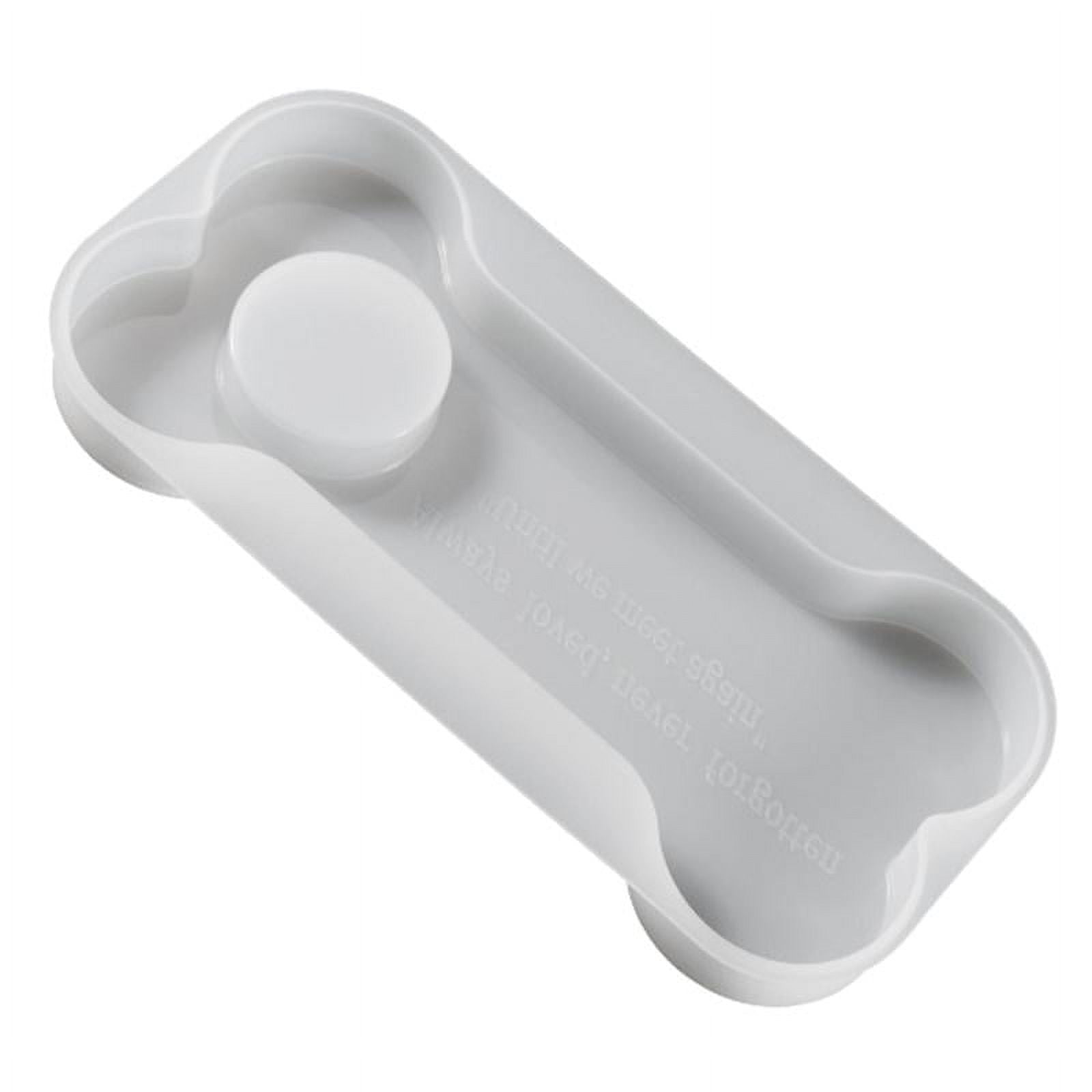 Memorial Pet Bone-shape Silicone Mold Tombstone Epoxy Resin Mold for ...