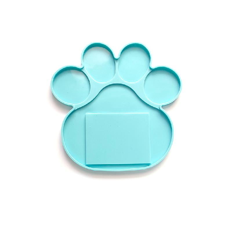 Memorial Pet Tombstone Mold Dog Bone Paw Shape Epoxy Resin Casting ...