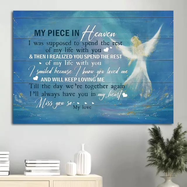 Memorial Poster - Beautiful Angel, Miss You So Poster - Memorial Gift ...