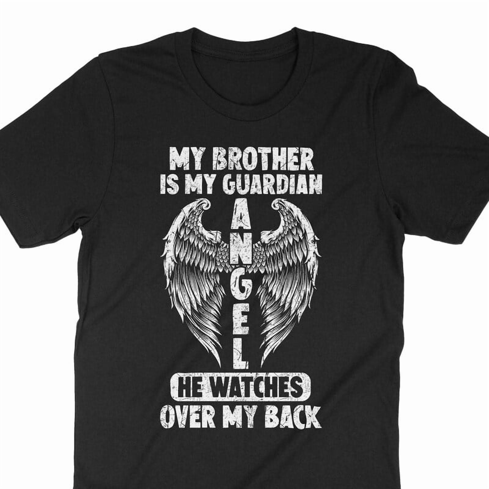 Memorial Remembrance Gift Guardian Angel Loss Loved One Art Graphic T ...