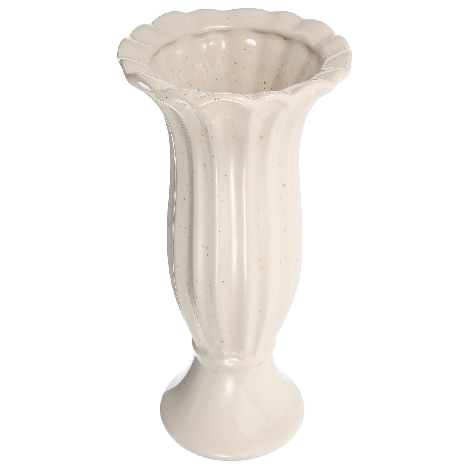 Memorial Vases for Graves Adornment Planter Funeral 父亲 Beige - Walmart.com