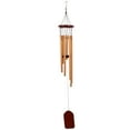 HEALEEP Garden Hanging Wind Chime Aluminum Reddish Brown 1Pcs 22.4X3 ...