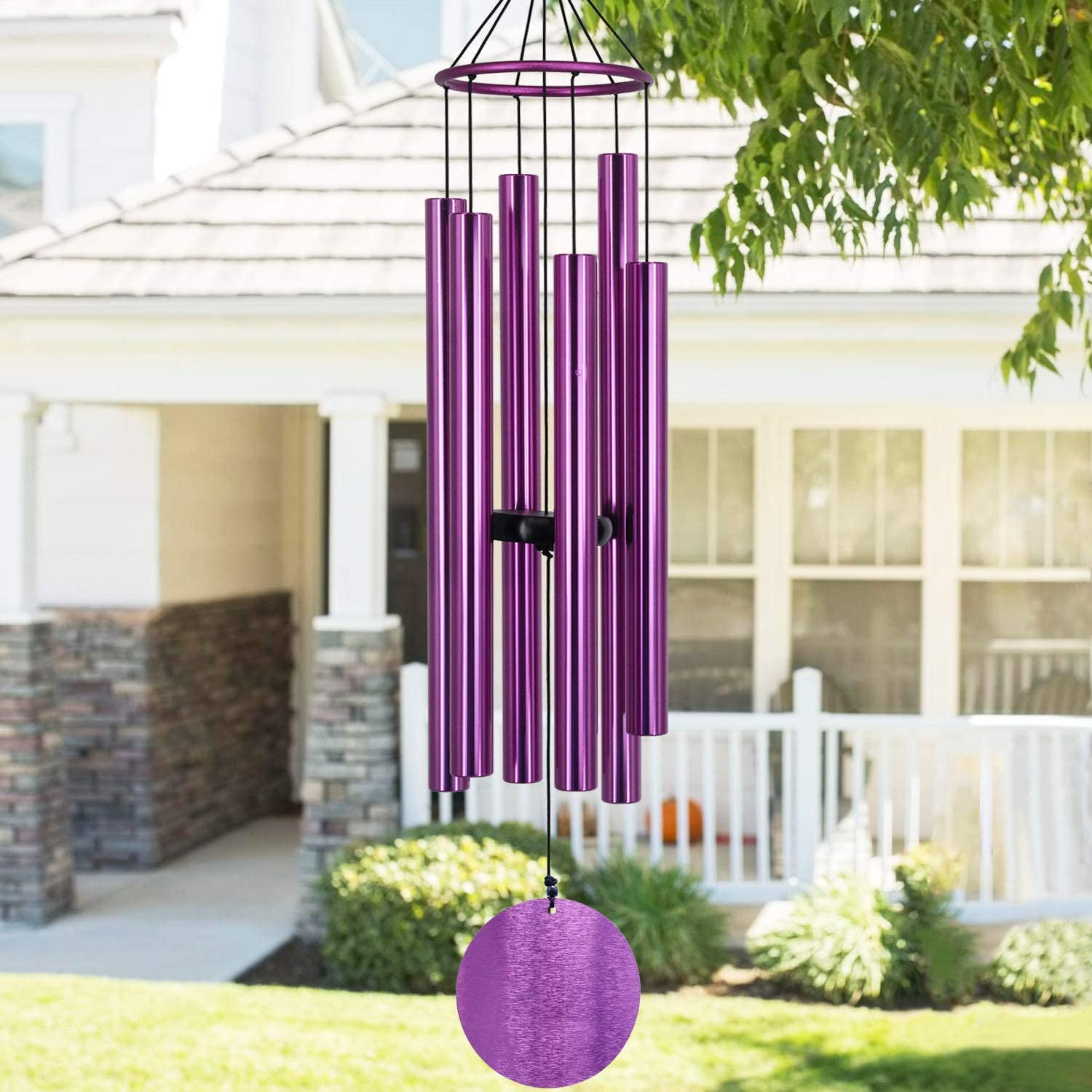 Memorial Wind Chimes Outdoor Large Deep Tone,36 Inch Wind Chimes Unique ...