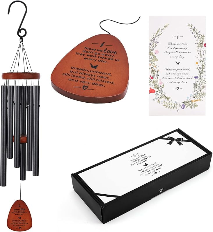 Memorial Wind Chimes, Sympathy Wind Chimes for Loss of Loved One, Gifts ...