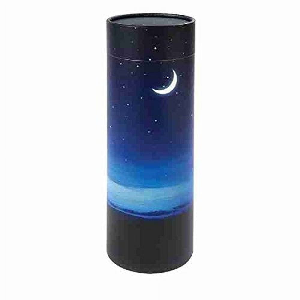 Memorials4u Peaceful-Night Scattering Tube, Biodegradable Cremation Urn ...