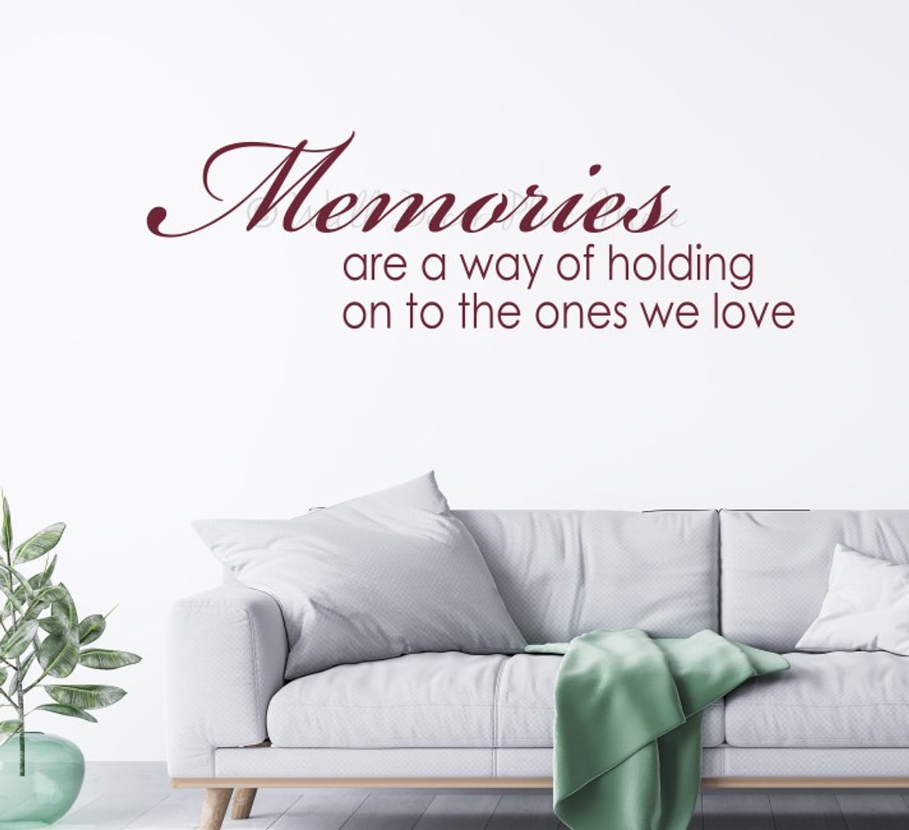 Memories Way Of Holding On To Ones We Love In Loving Memory Wall Decals ...