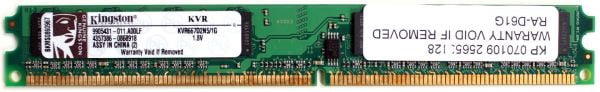 Memory 1gb 667 240p, kvr667d2n5/1g kvr667d2n5 1g - Walmart.com