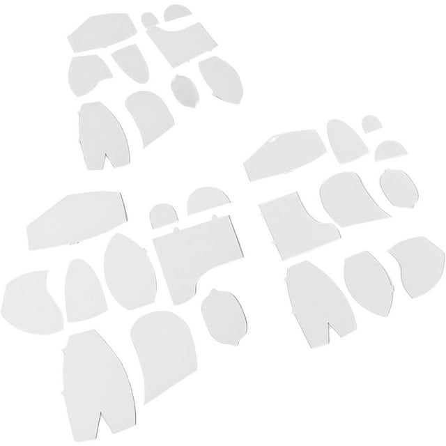 Memory Bear Template Ruler Set, 30 Pcs Memory Bear Sewing Patterns ...