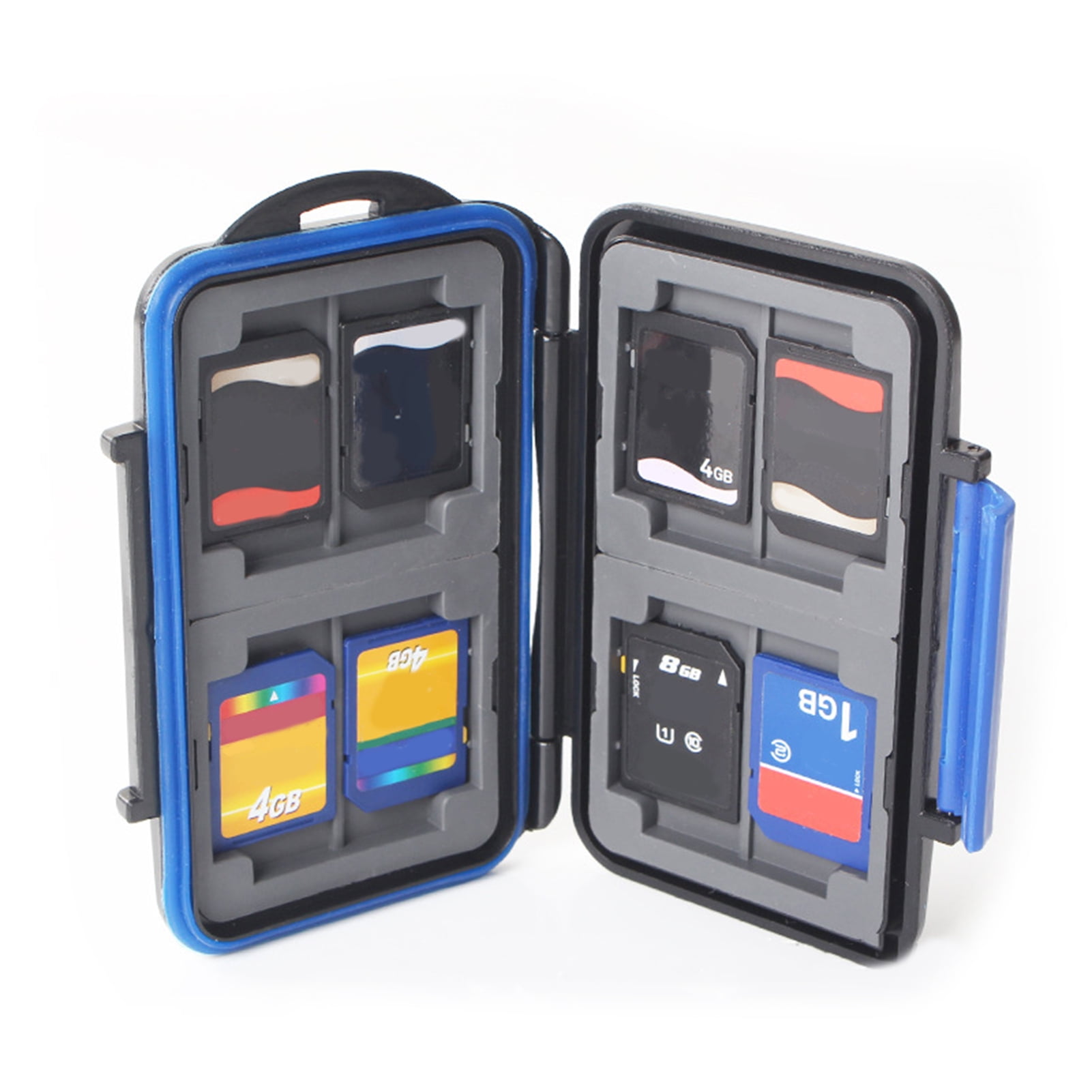 Memory Card Storage Box Hard Waterproof Portable CF/SD-Card Storage Bag ...